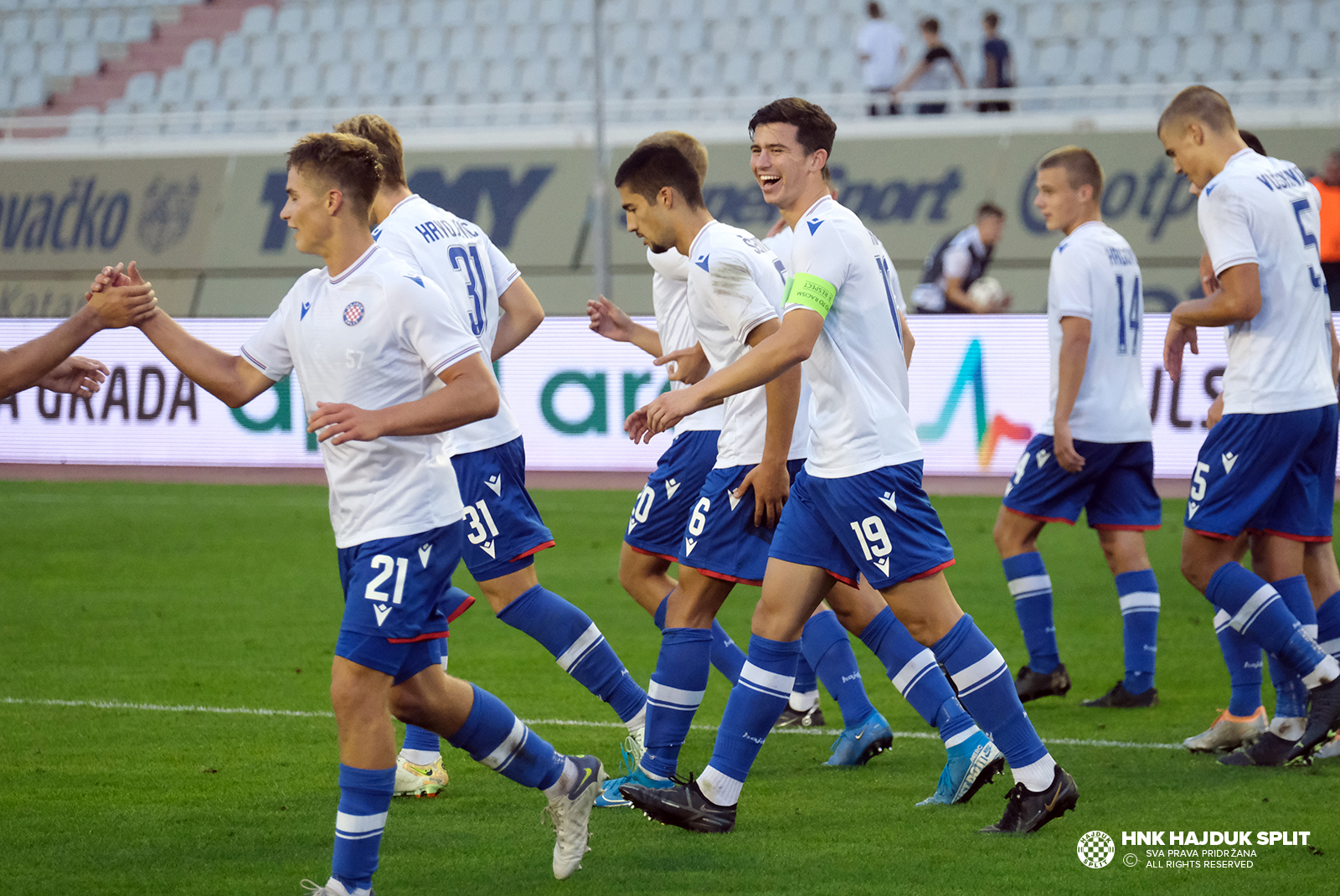 Juniori Hajduka U Play offu Lige Prvaka Mladih HNK Hajduk Split