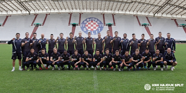 U Hajduk se učlanili svi igrači i treneri prve momčadi • HNK Hajduk Split