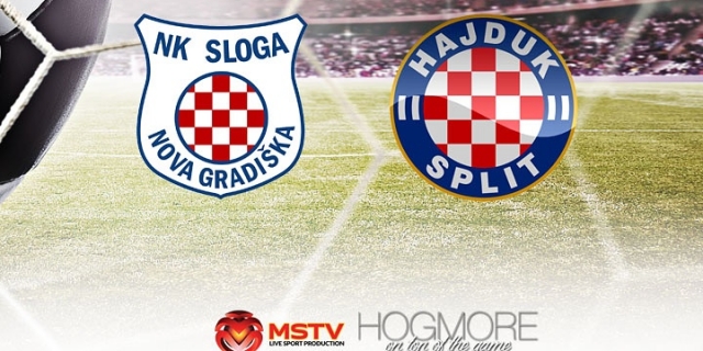 GLEDAJTE UŽIVO UTAKMICU: NK Sloga - HNK Hajduk • HNK Hajduk Split