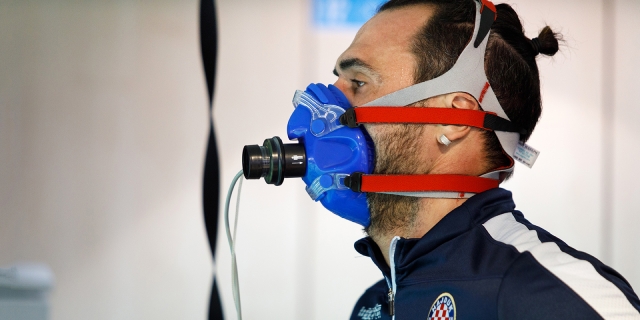 Hajdukovci odrađuju kineziološke testove u uvodnom dijelu priprema ...