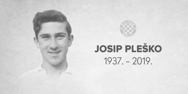 Preminuo Josip Pleško • HNK Hajduk Split