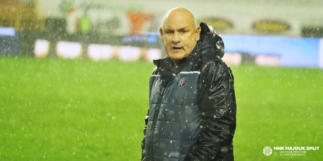 Trener Boro Primorac nakon utakmice Hajduk - Rijeka • HNK Hajduk Split