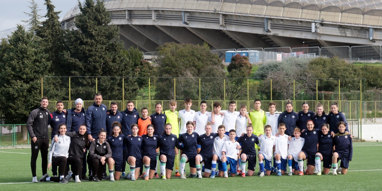 Prijateljska utakmica pionira II i ŽNK Hajduk • HNK Hajduk Split